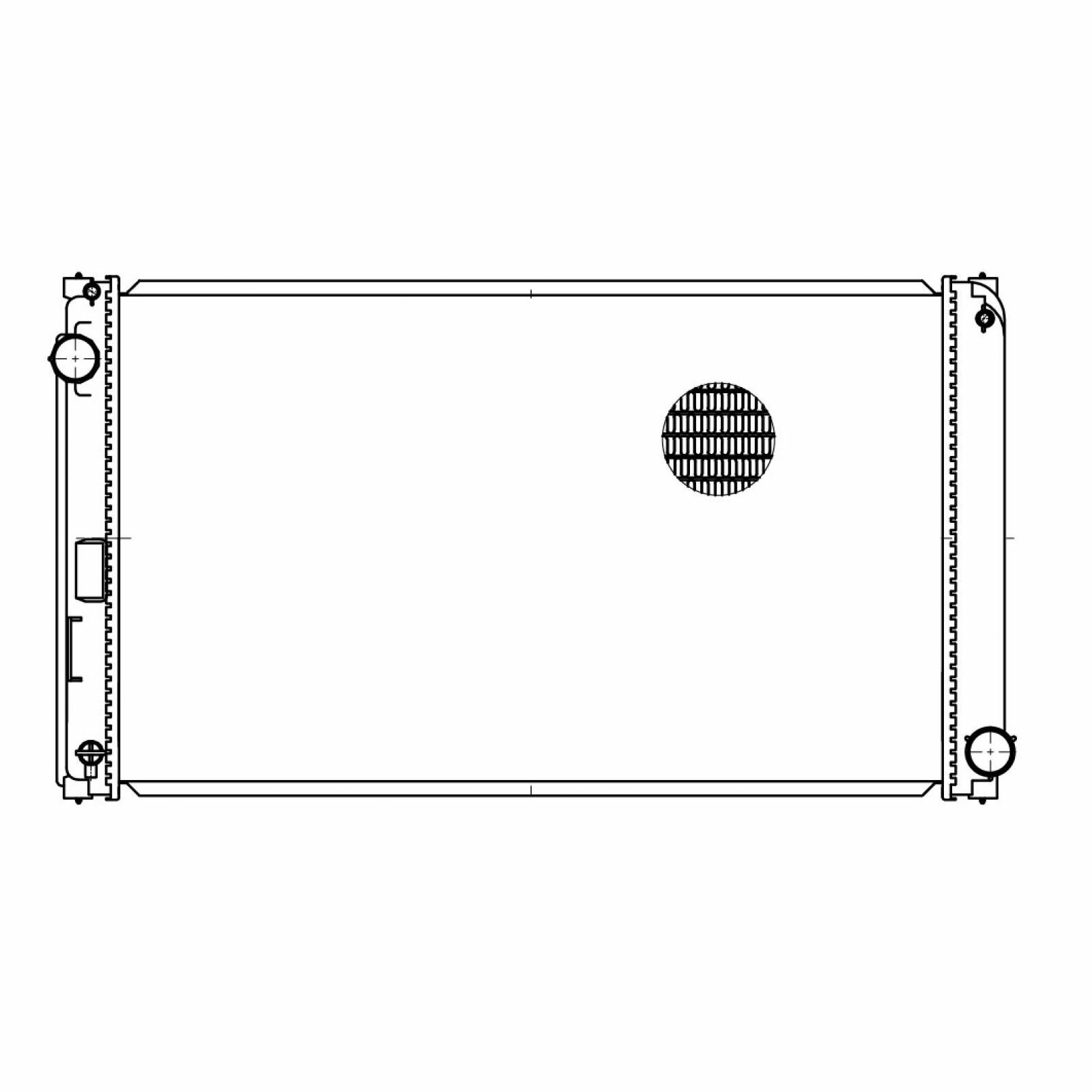 Радиатор охлаждения, для Лексус NX, Тойота Рав 4 4 oem 1640036080 арт LRC1936