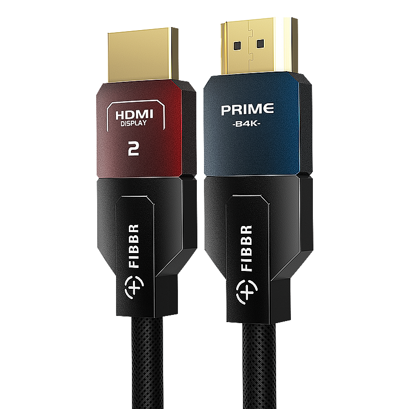 FIBBR Prime-B4K Волоконно-оптический кабель HDMI 2.0 4K 60Гц 20м для проекции Версия：20