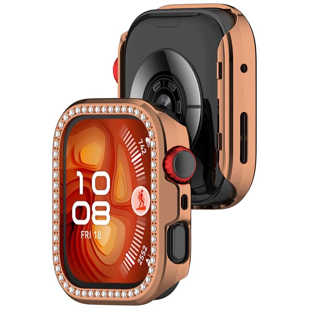 Чехол для Huawei Watch Fit5 Pro, rose gold, желтый