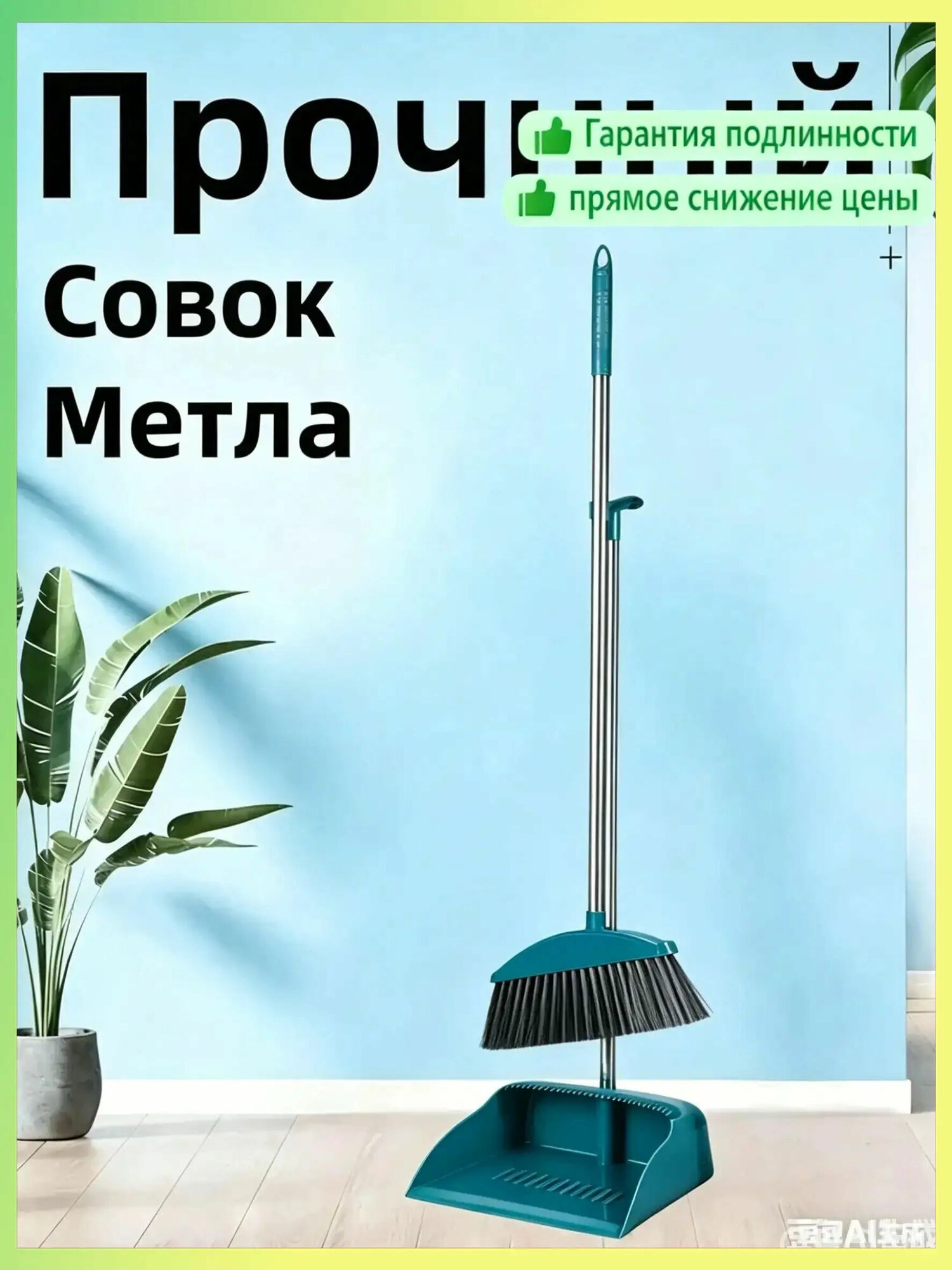 Веник с совком для уборки, совок и щетка для уборки, метла, Артикул: 5763733026