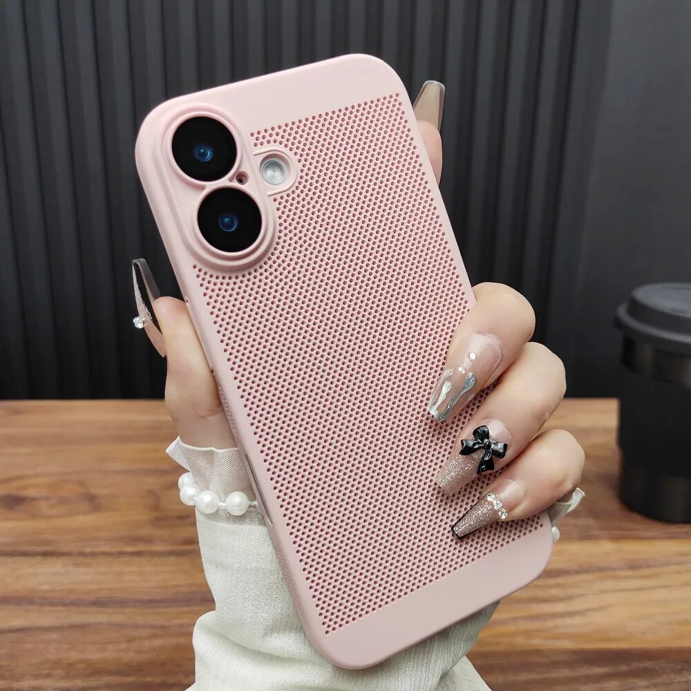 Охлаждающий чехол-сетка iphone 11 Pink
