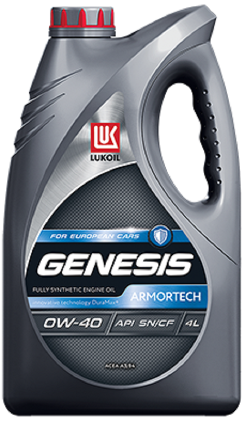 Масло моторное Лукойл Genesis Armortech 0W40 4 л.