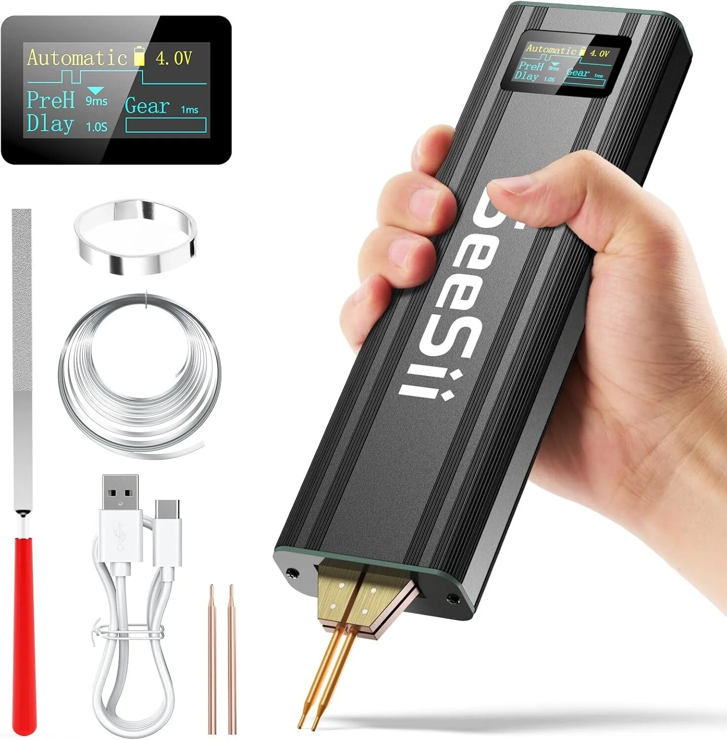 Seesii Портативный Мини-аппарат Для Точечной Сварки 18650