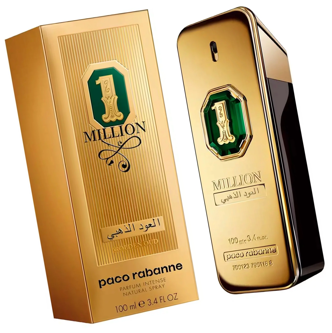 Духи Paco Rabanne 1 Million Golden Oud пробник 1.5 / Пако Рабан 1 Миллион Голден Уд мини-формат / Аромат на каждый день