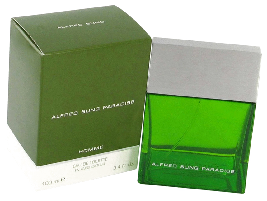 Туалетная вода Alfred Sung Paradise Homme мужская 100 мл - Альфред Санг Парадис Ом Рай