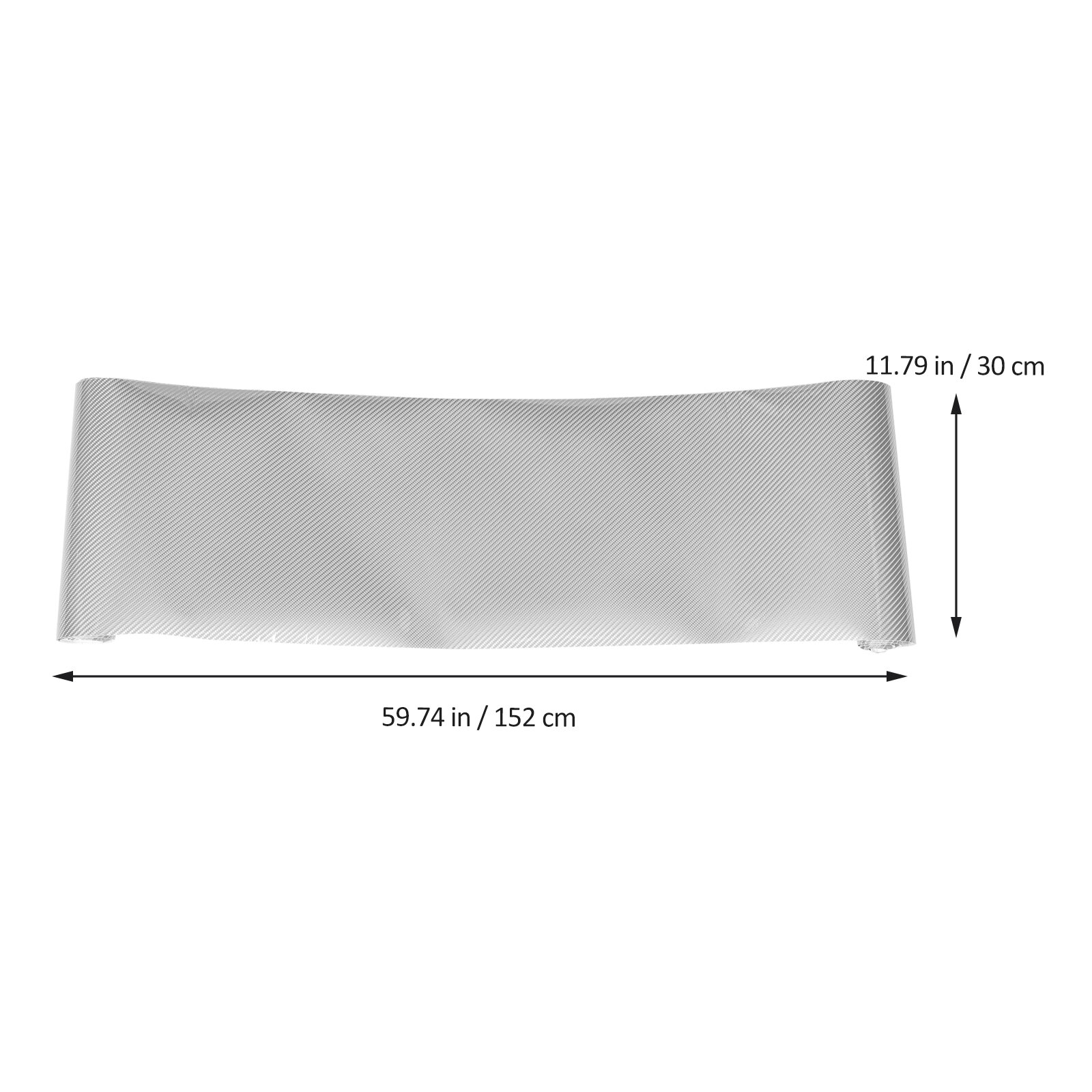 Лист Обёртки Для Авто С Самоклеющейся Углеродной Плёнкой 152X30Cm