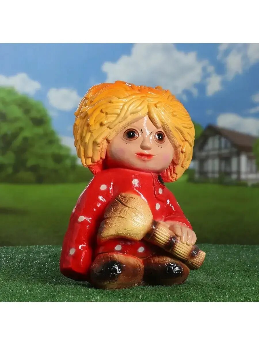 Садовая фигура "Домовой" 38х29см