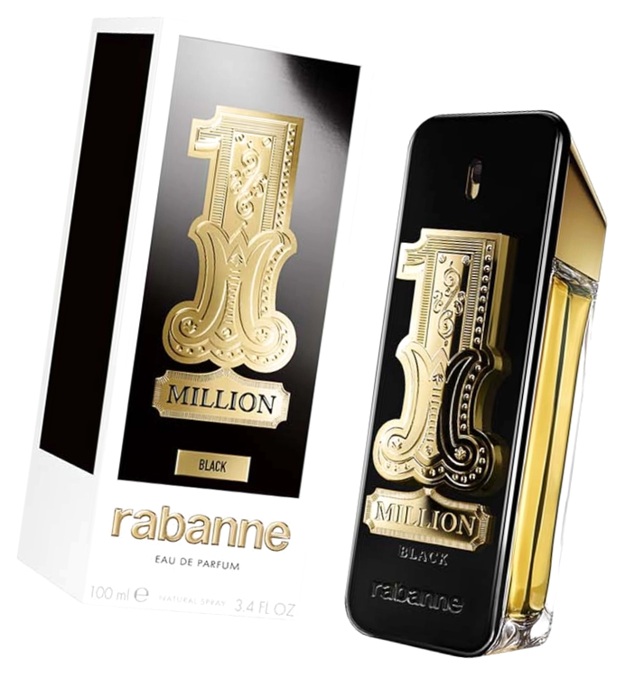 Paco Rabanne 1 Million Black Eau De Parfum 100 мл мужской - Пако Рабан Блэк аромат