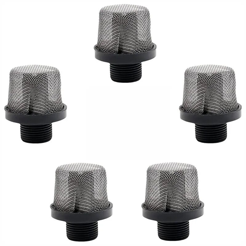 Набор 5-Pack 288716. Впускной сетчатый фильтр для безвоздушных краскопультов, 3/4 вход, 5 шт/металл
