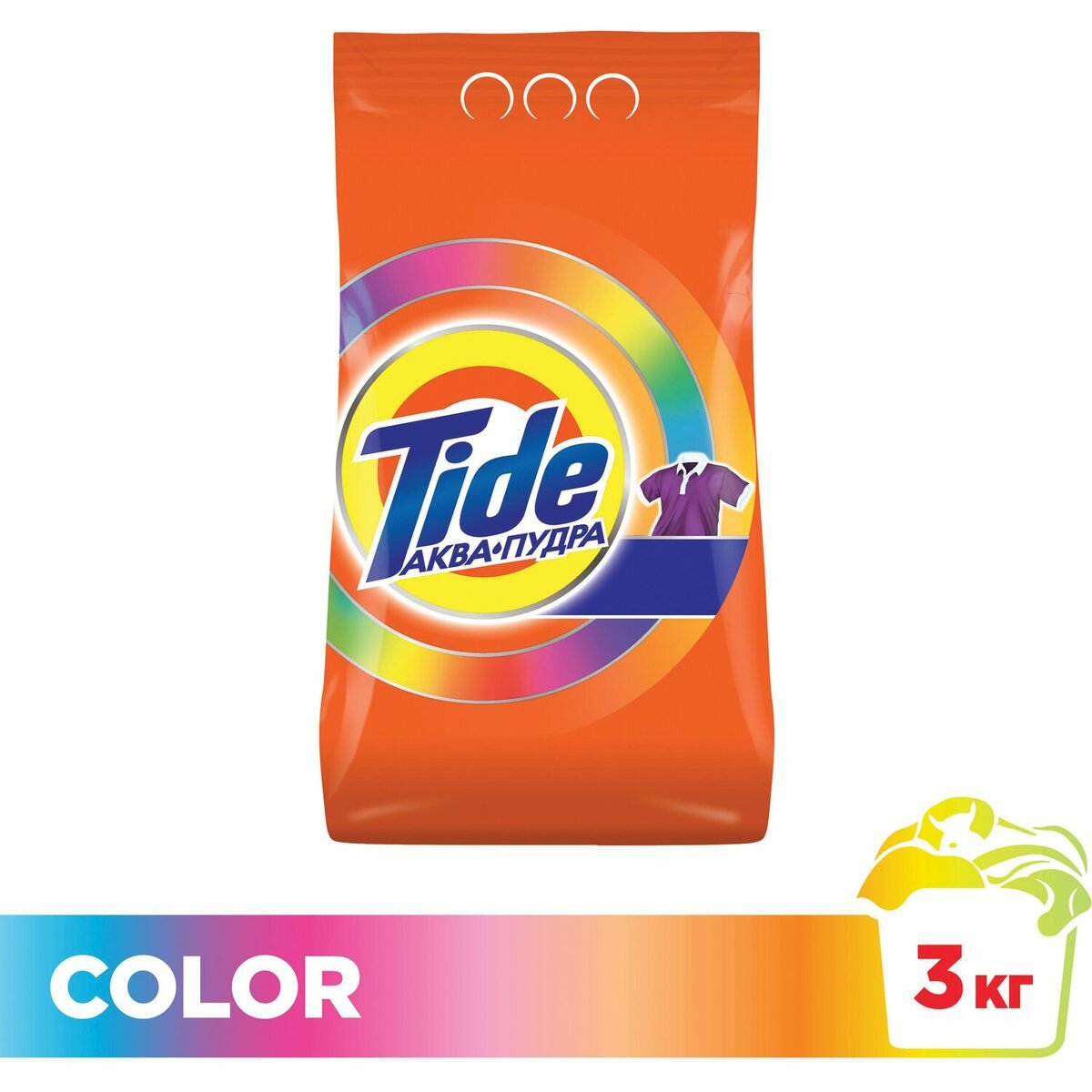 Стиральный порошок-автомат Tide Color, 3кг (5413149343436), 6шт.