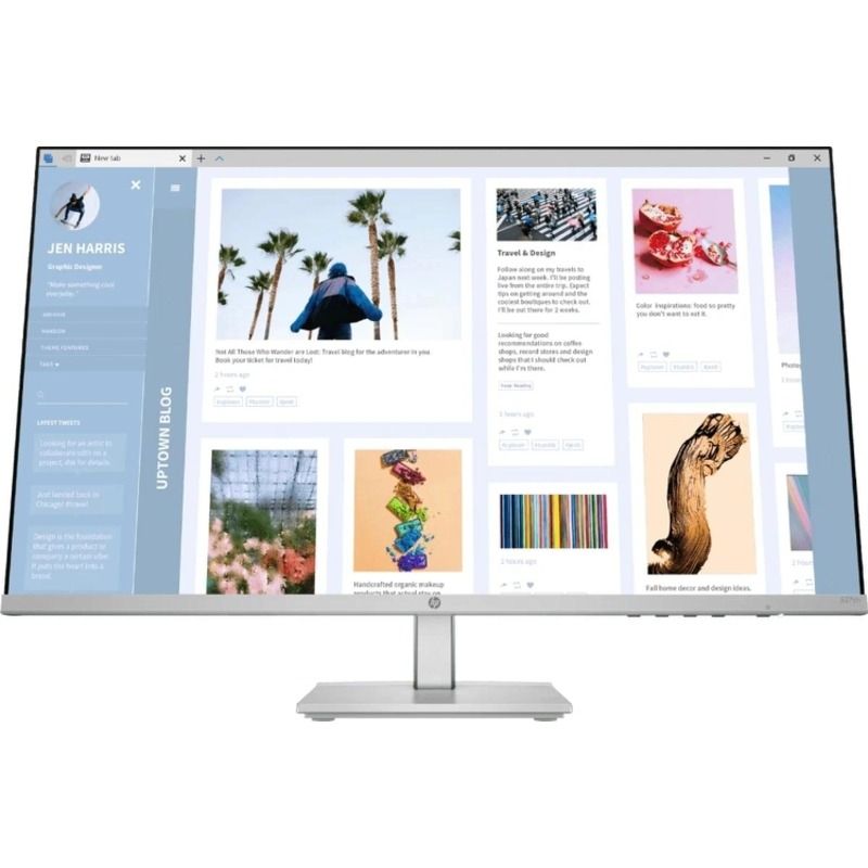 Монитор HP 27" Series 5 527sh серебристый/черный IPS LED 16:9 HDMI матовая HAS 1500:1 300cd 178гр/178гр 1920x1080 100Hz VGA FHD 4.15кг
