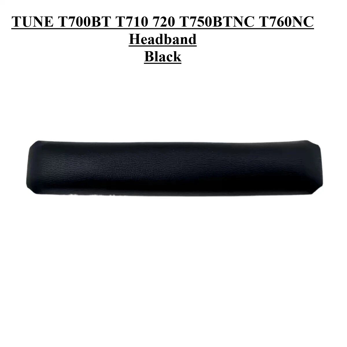 Сменные амбушюры и подушка для оголовья Ivinxy для наушников JBL TUNE T700BT T700-headband-black