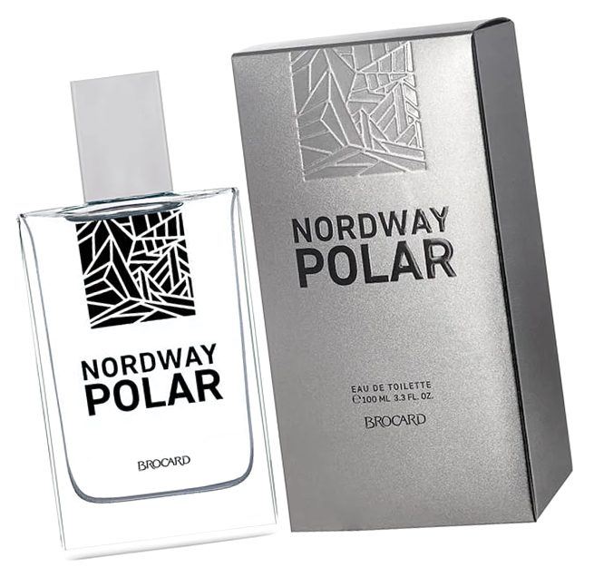 Мужская туалетная вода Брокард Нордвей Полар 100 мл - Nordway Polar
