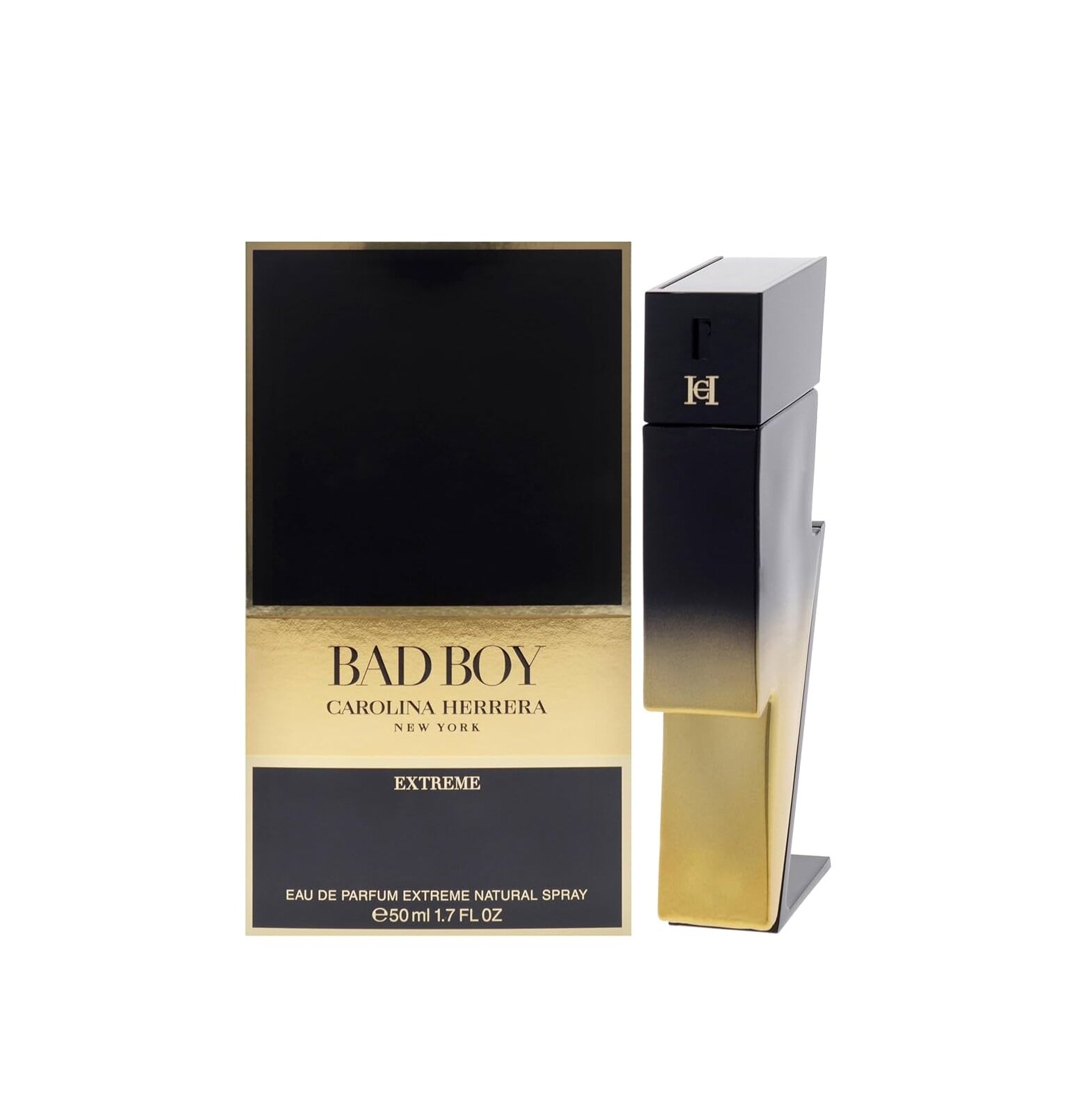Carolina Herrera Bad Boy Extreme 50 мл парфюмерная вода мужская, восточные, древесные