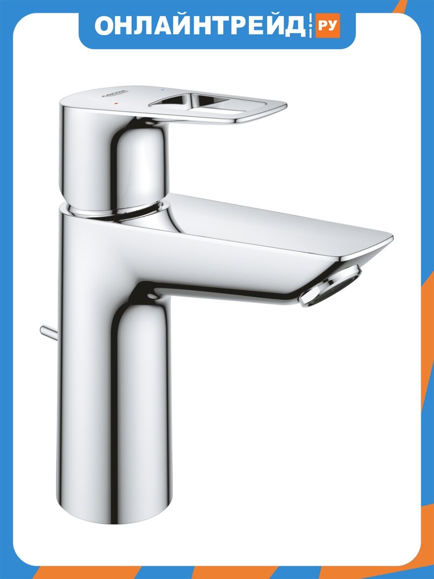 Смеситель для раковины Grohe BauLoop размер M, хром 23762001