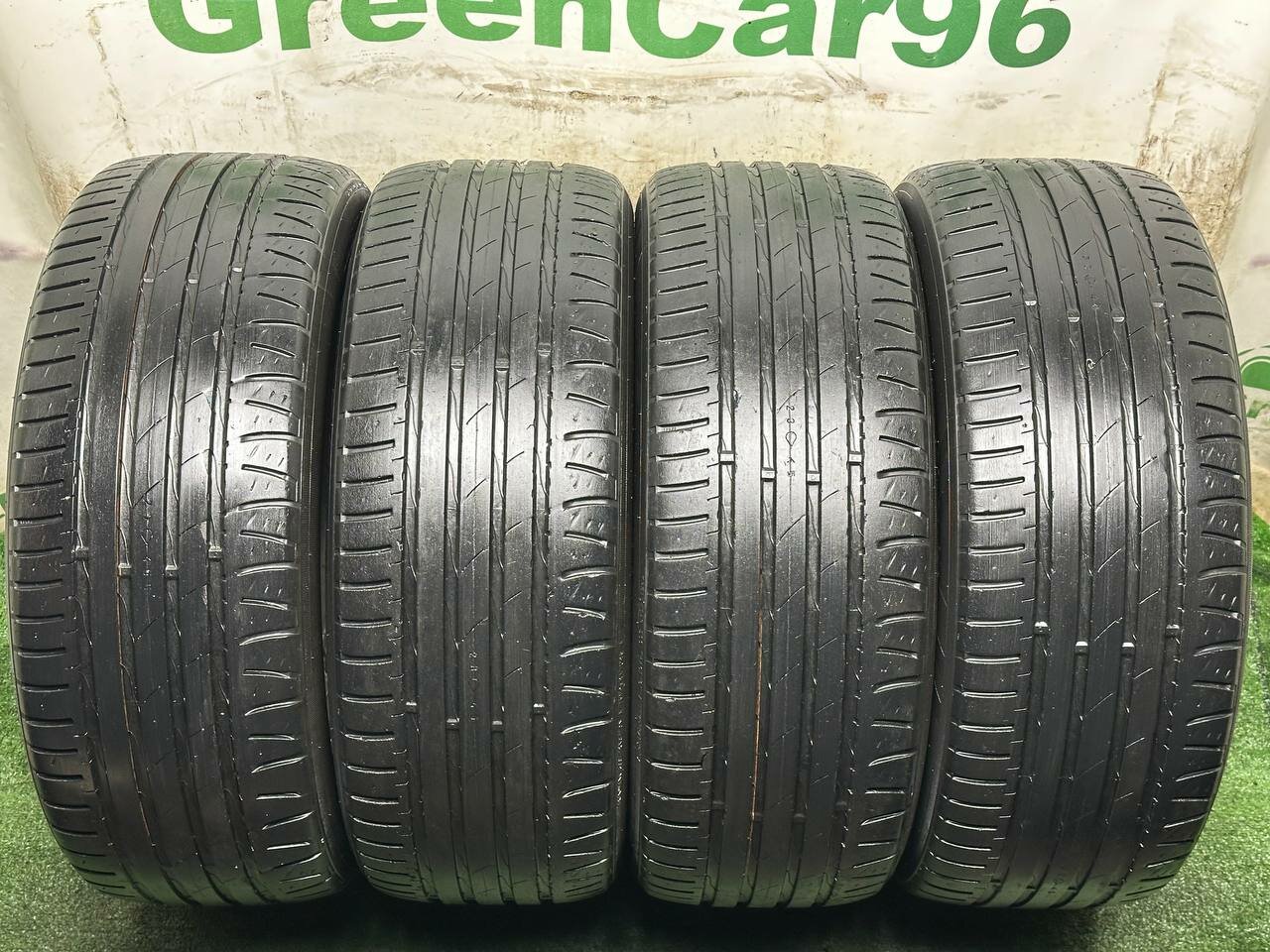Комплект (4 шт) летних БУ шин Nokian Tyres Nordman SZ 225/55 R17 38% износ WZI709460