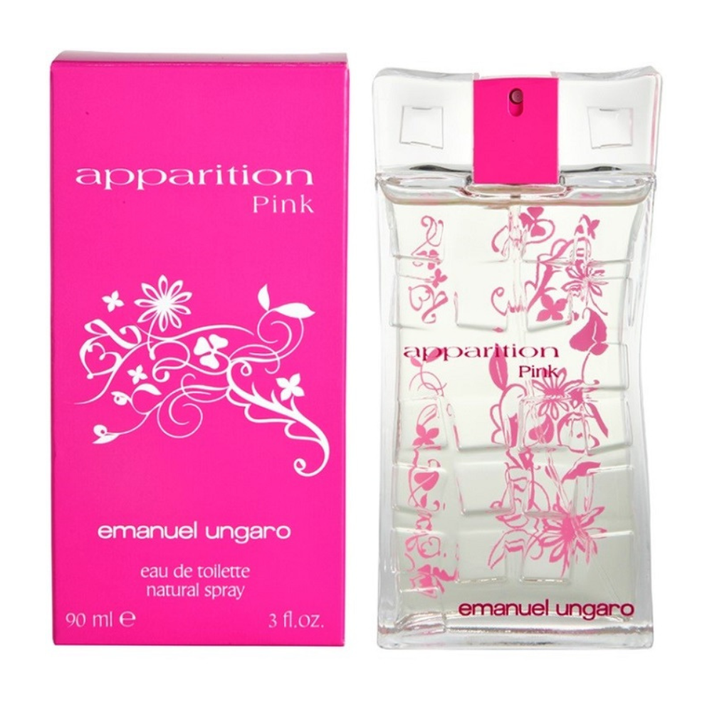 Emanuel Ungaro Apparition Pink 90 мл туалетная вода, женские, цветочные, фруктовые