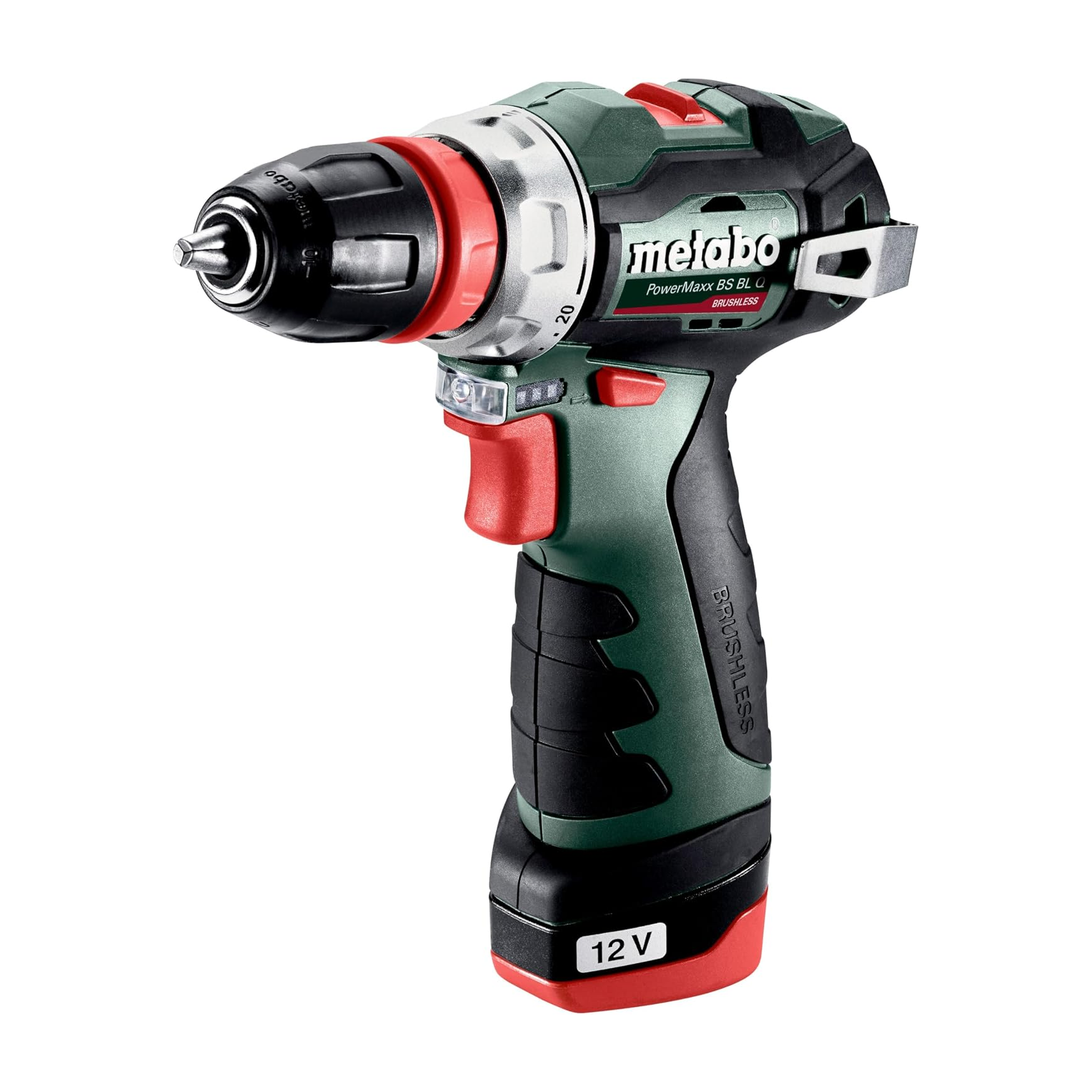 Аккумуляторная дрель-шуруповерт Metabo POWERMAXX BS BL Q в кейсе с 2хАКБ и ЗУ (601749500)