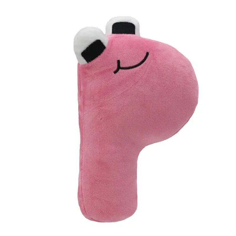 Мягкая игрушка-алфавит аниме 26 букв хлопок 1pcs-P