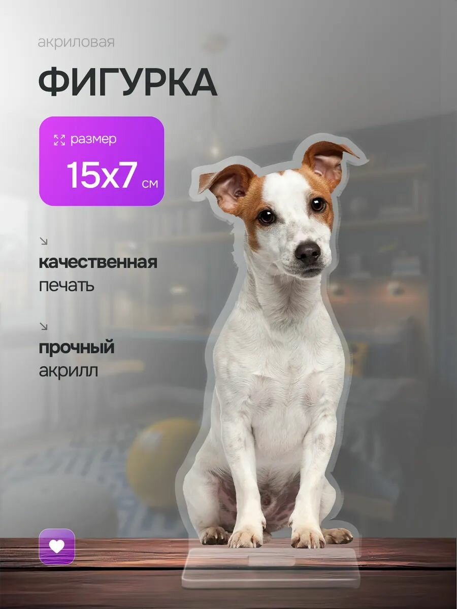 Акриловая фигурка Джек рассел терьер