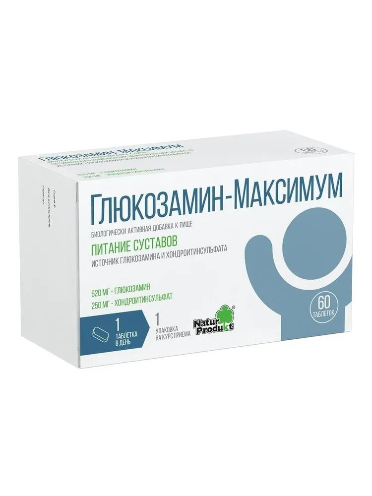 Глюкозамин - Максимум, 60 таблеток