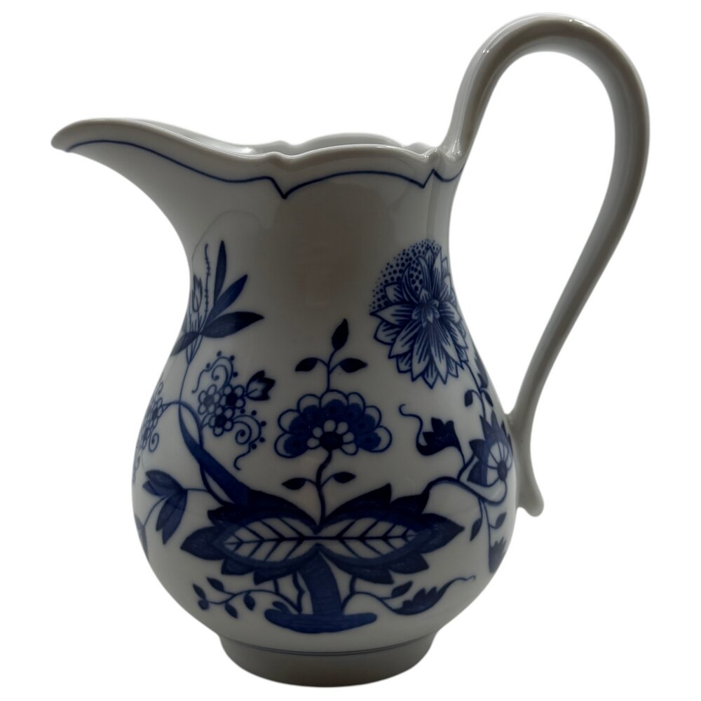 Сливочник "Синий лук", 400 мл, фарфор, 1970-1981 гг, Hutschenreuther, Германия