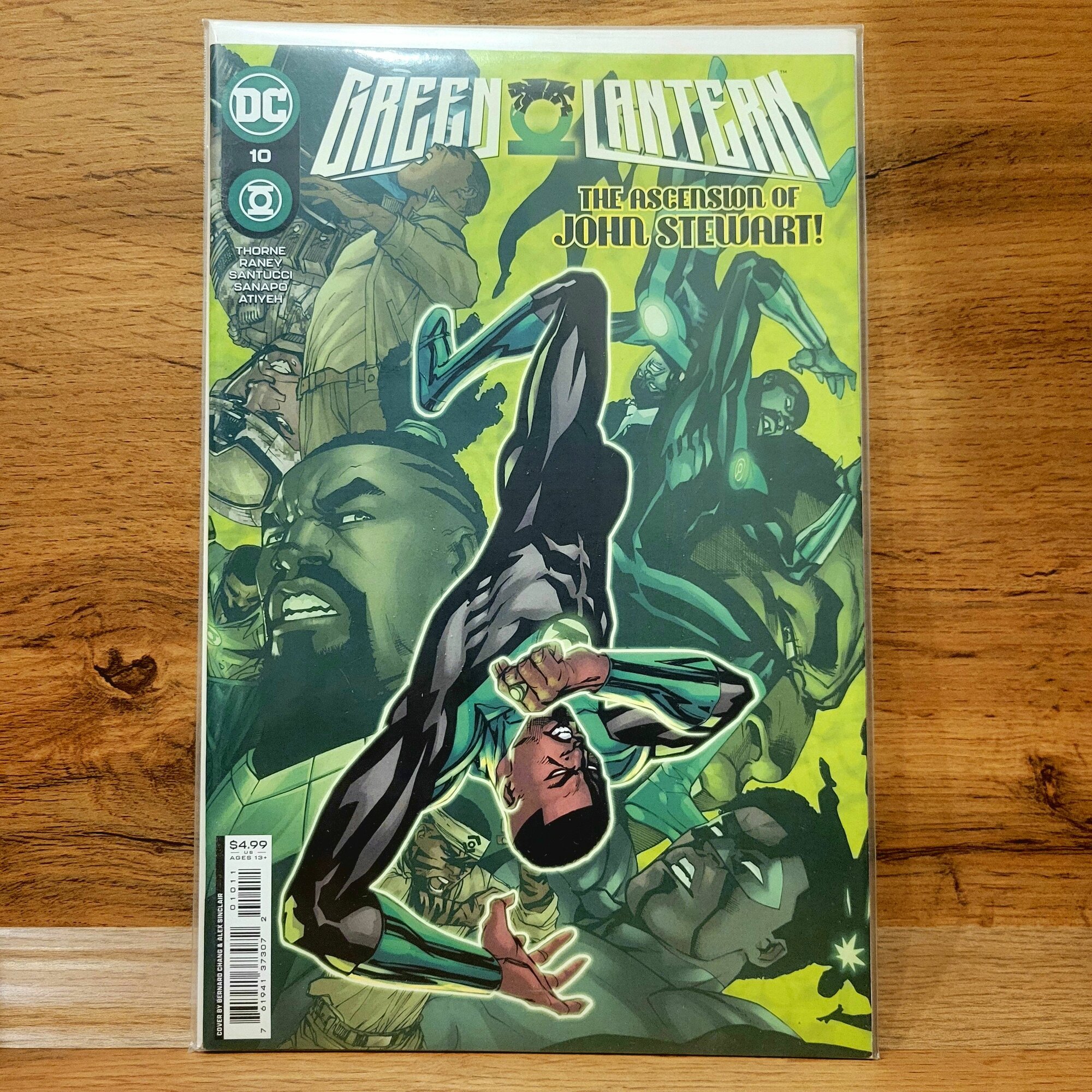 Green Lantern #10. Оригинальный Комикс (сингл) на английском языке.