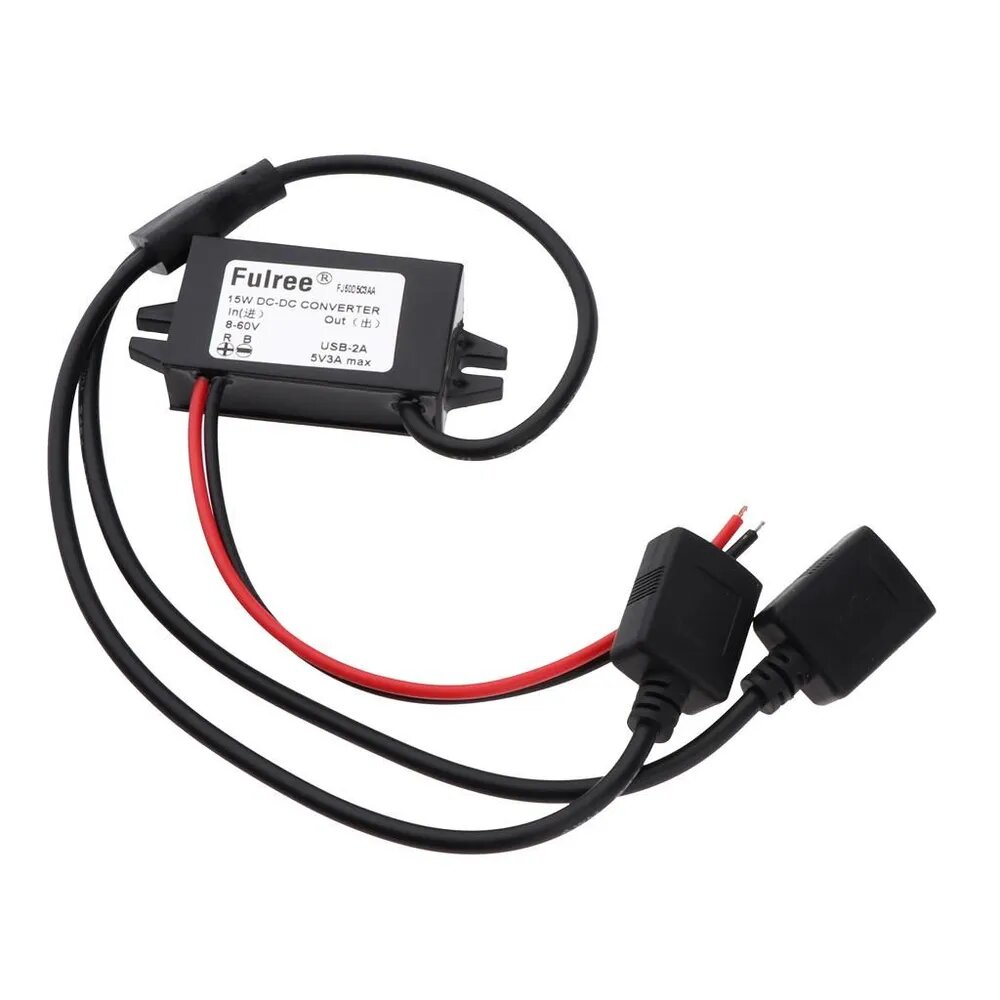 Преобразователь питания 8-60В в 5В USB для авто