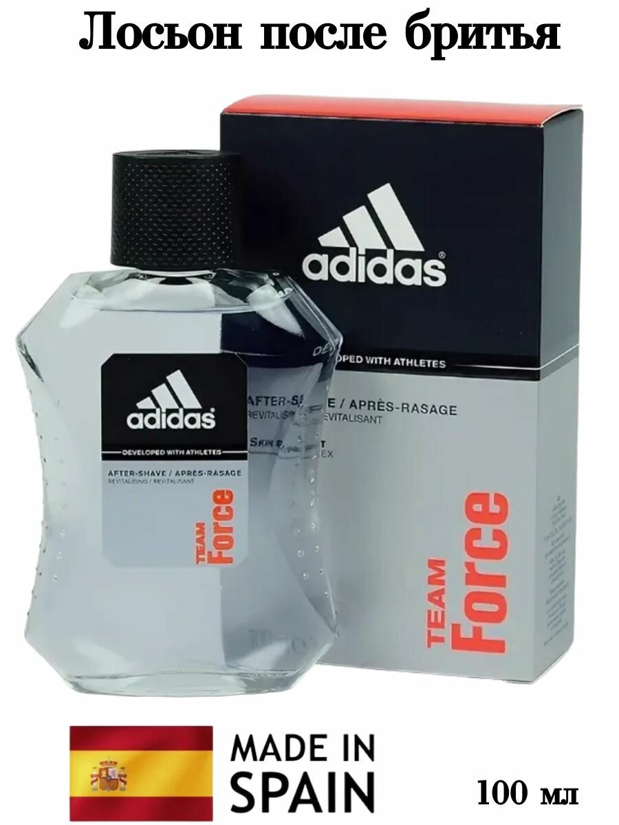 Лосьон после бритья Team Force 100 мл, Adidas