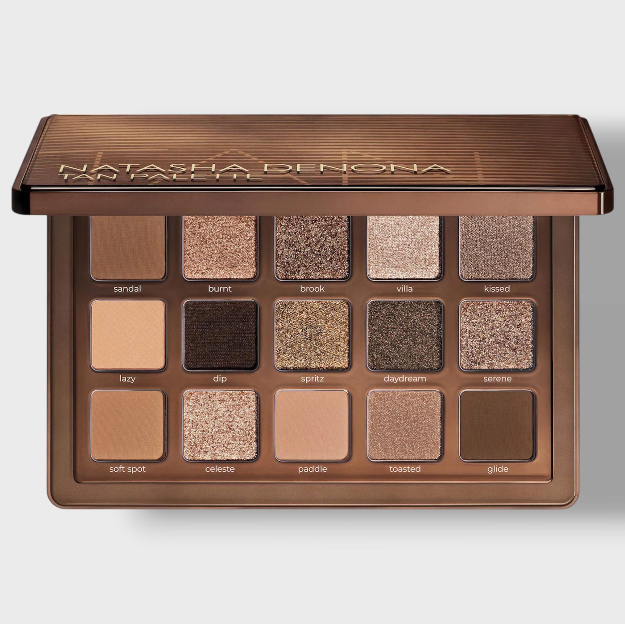 Natasha Denona Палетка теней для век Tan Palette 17.1 г