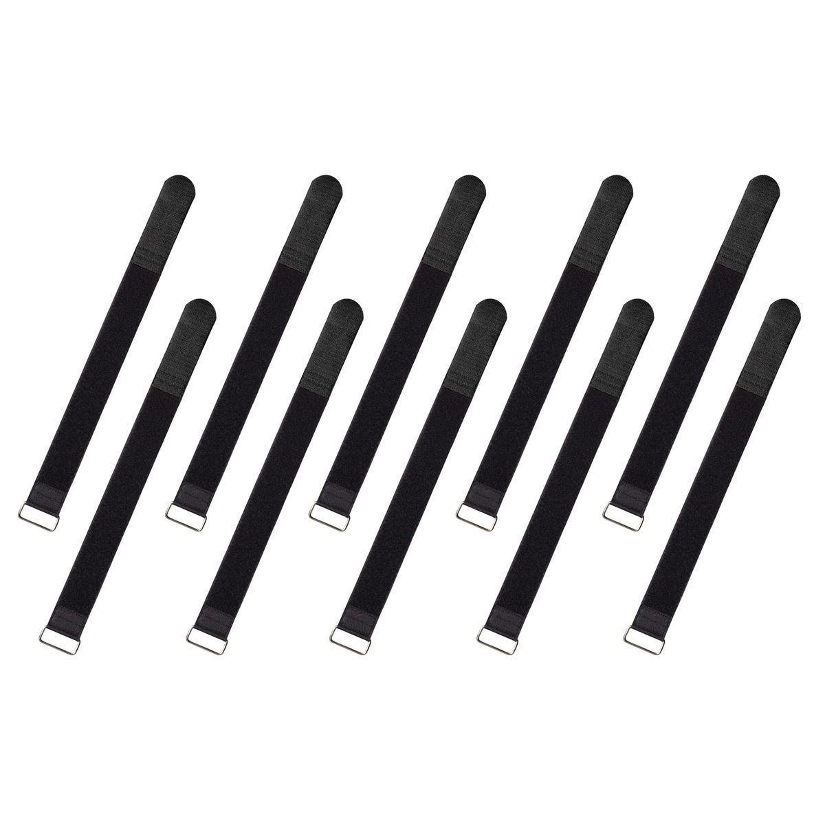 Rockboard CABLE TIES 400 B липучки для проводов (10 шт.), черная, large