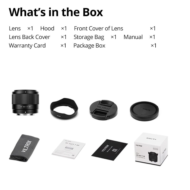 Viltrox AF 56mm F1.7 Sony E-mount Объектив
