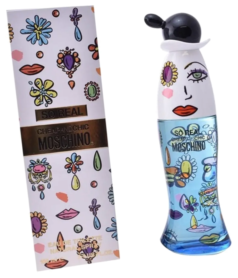 Женская туалетная вода Москино Со Реал Чип Энд Чик 100 мл - Moschino So Real Cheap Chic аромат
