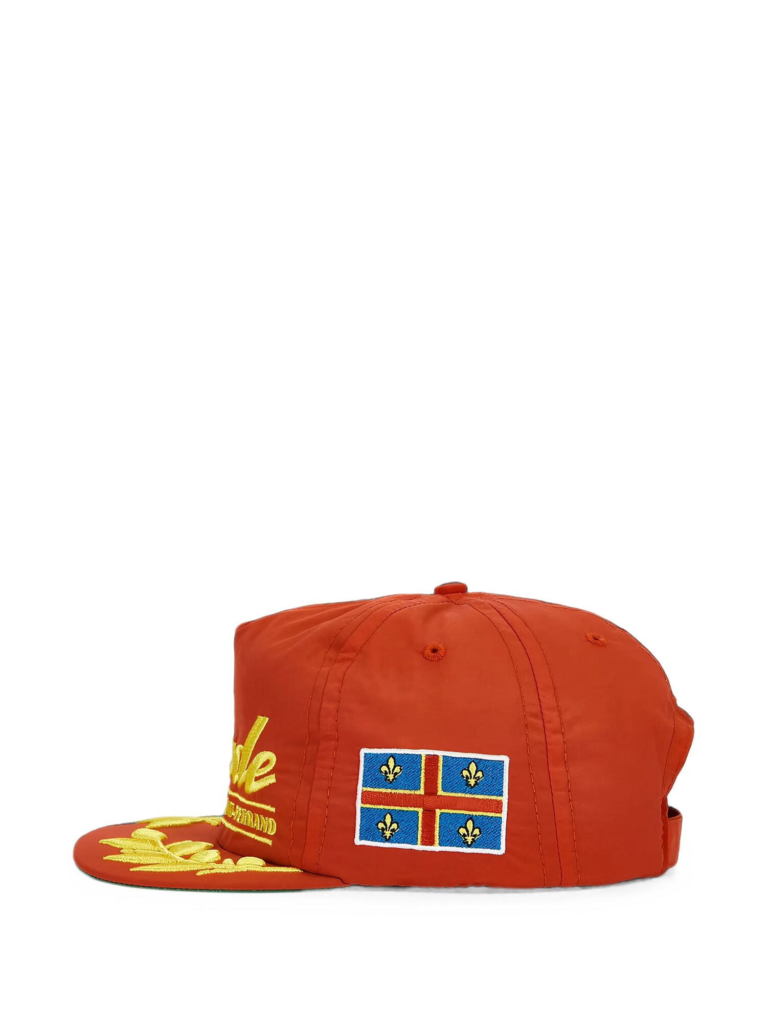 Кепка Rhude Clermont-Ferrand baseball cap для мальчиков, размер OneSize, красный — фото 1