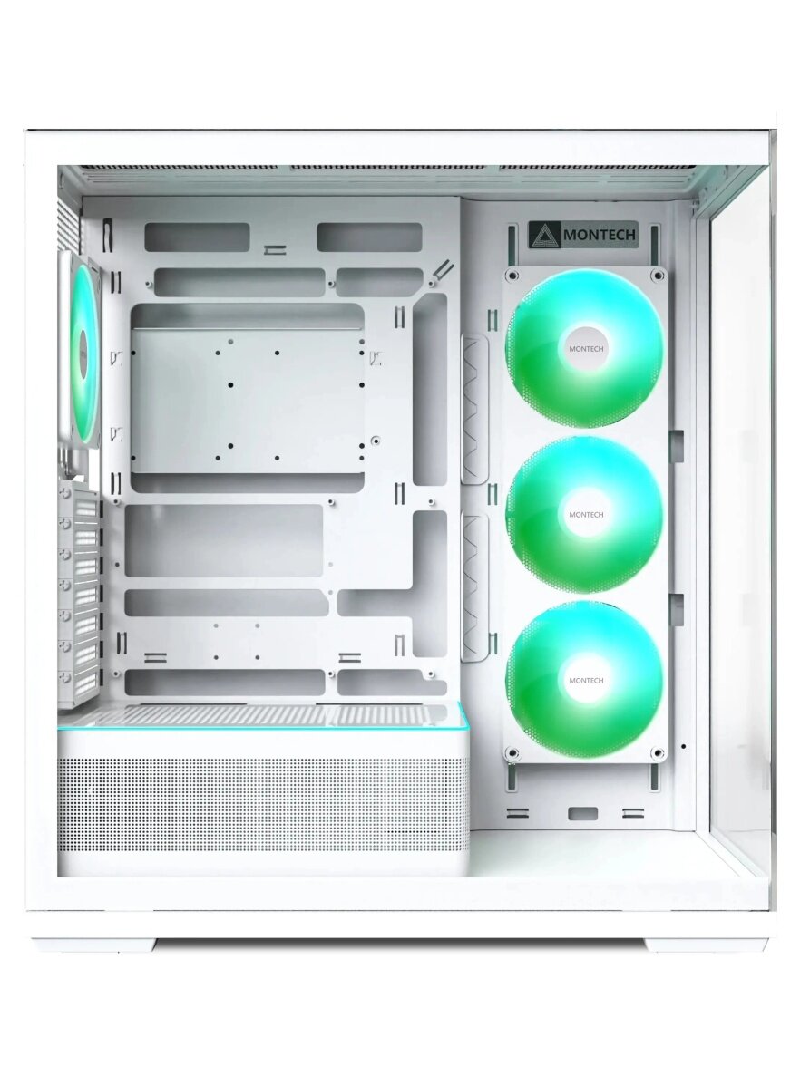 Корпус Montech TG3, белый — фото 1