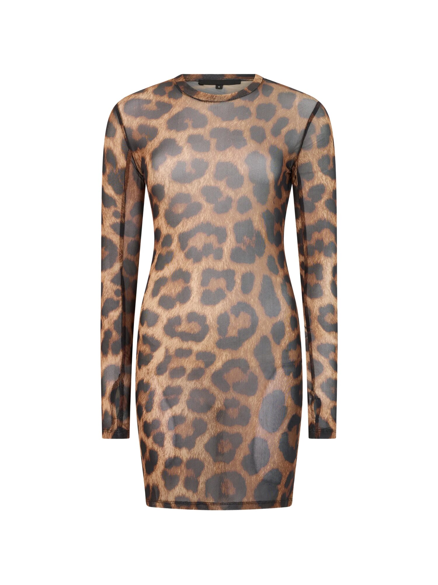 Платье PHILIPP PLEIN Leopard-print midi dress