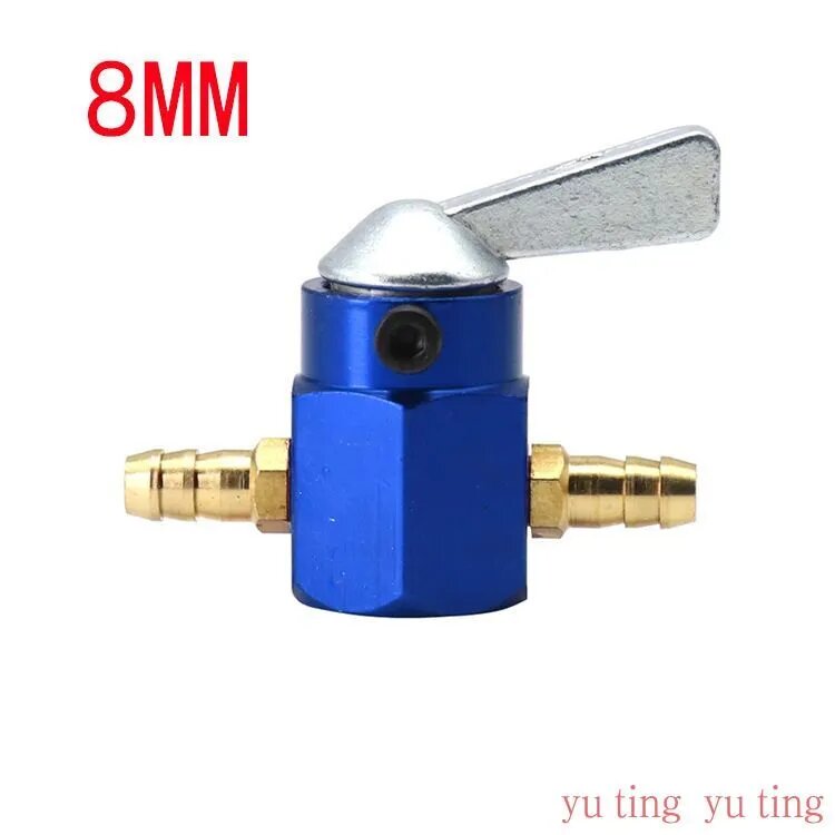 Кран топливный мотоциклетный SDTW Fuel Valve-SDTW-MV01, алюминиевый, 8 мм