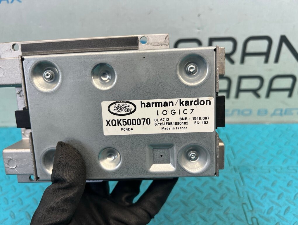 Усилитель звука Land Rover Range Rover 2011 L322 508PS 5.0 (OHC SGDI SC) OEM XQK500070