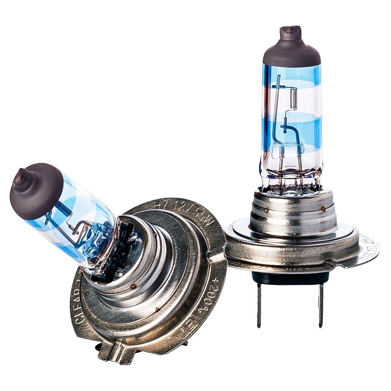 Лампа Clearlight H7 12V-55W Night Laser V. +200% 2шт. (MLH7NLV200)