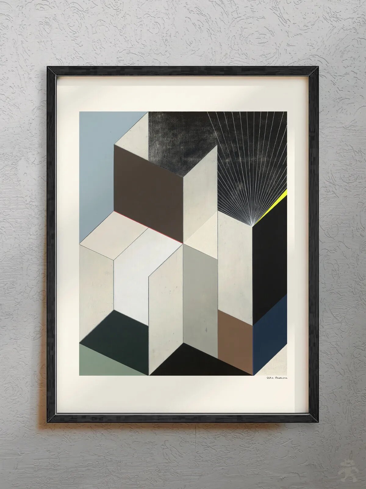 Интерьерный постер "Standing Construct I" в стиле pinterest, формата 30x40 см.