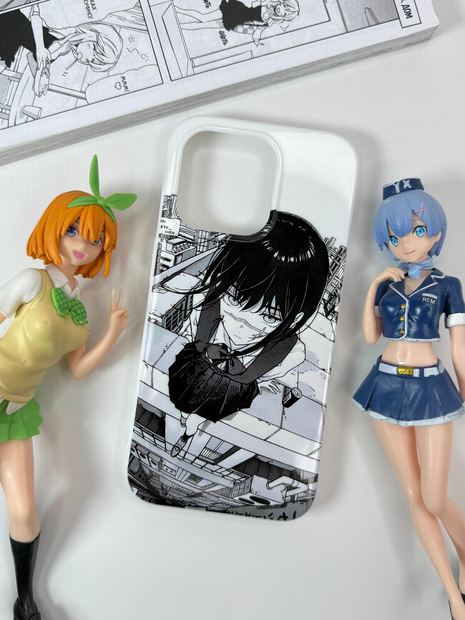 Чехол-Накладка для смартфона Apple iPhone 15 Pro Max, материал силикон, цвет белый