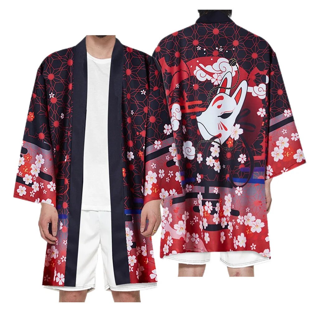 CEARPION Кардиган-кимоно полиэстер 4XL, Kimono cardigan 4