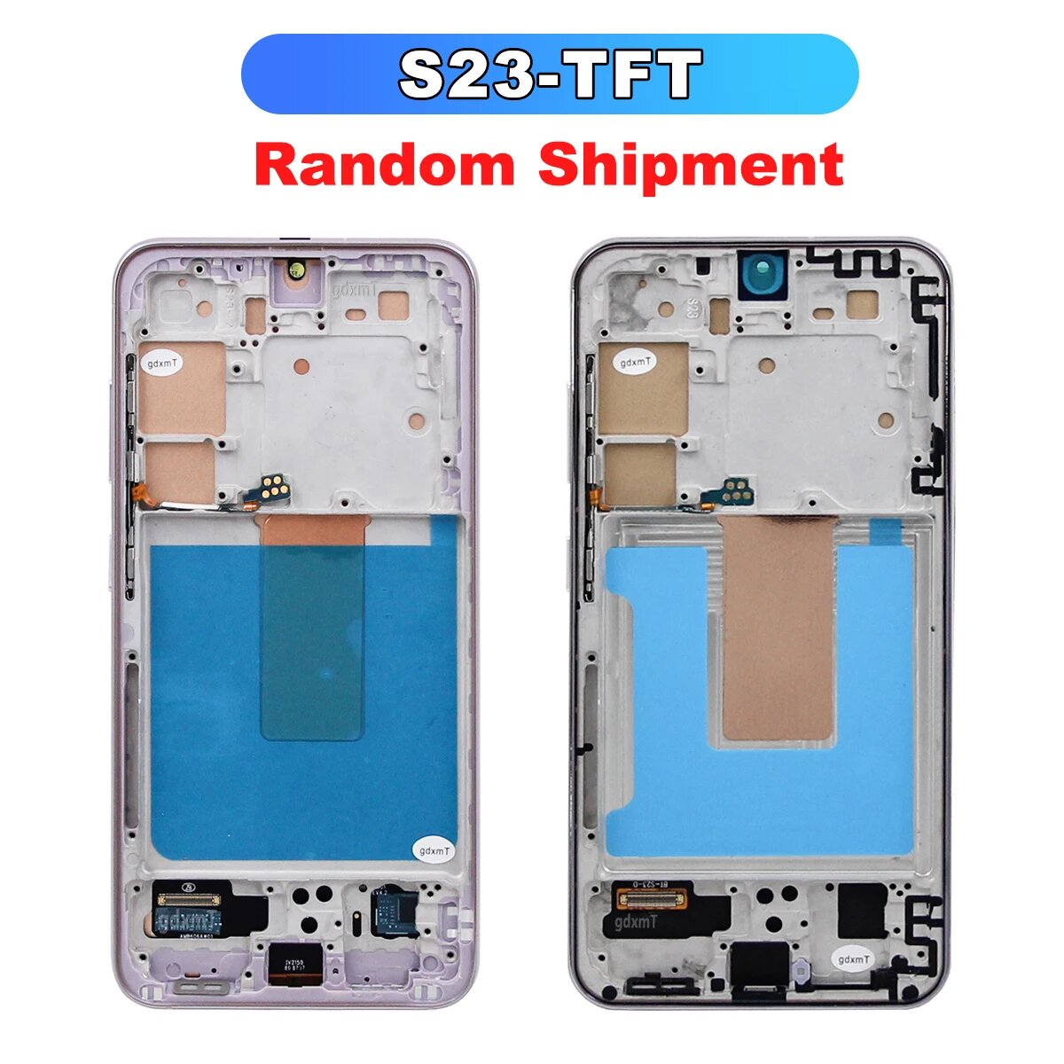 Дисплей Samsung S23 EU Purple Frame в сборе
