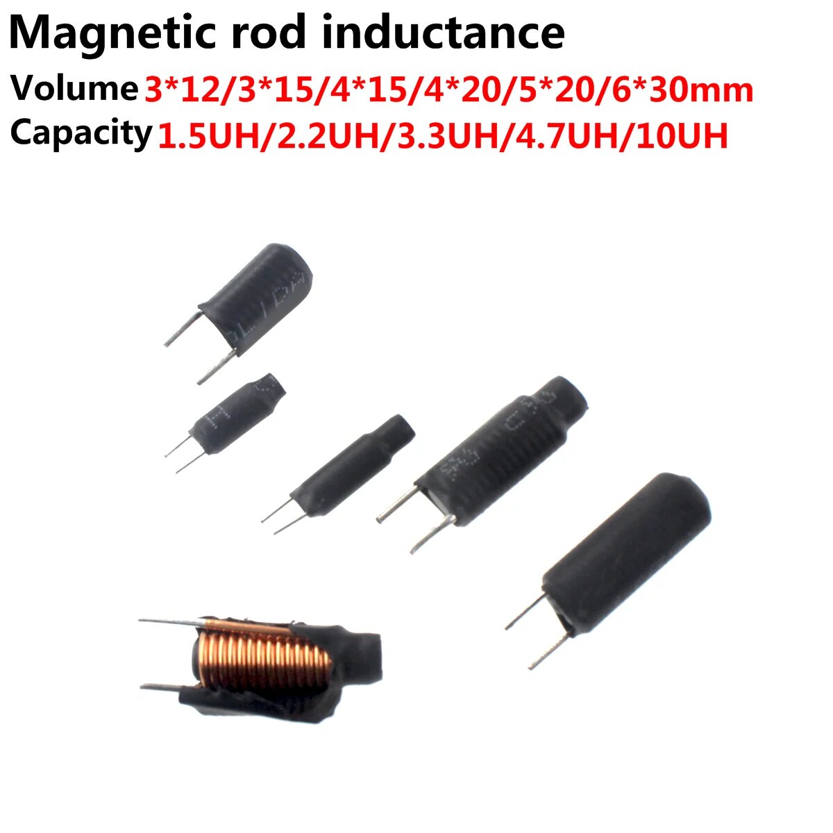 Индуктивные фильтрующие катушки Hongqichip 50/20 шт. 3x12 1.5uh 50pcs