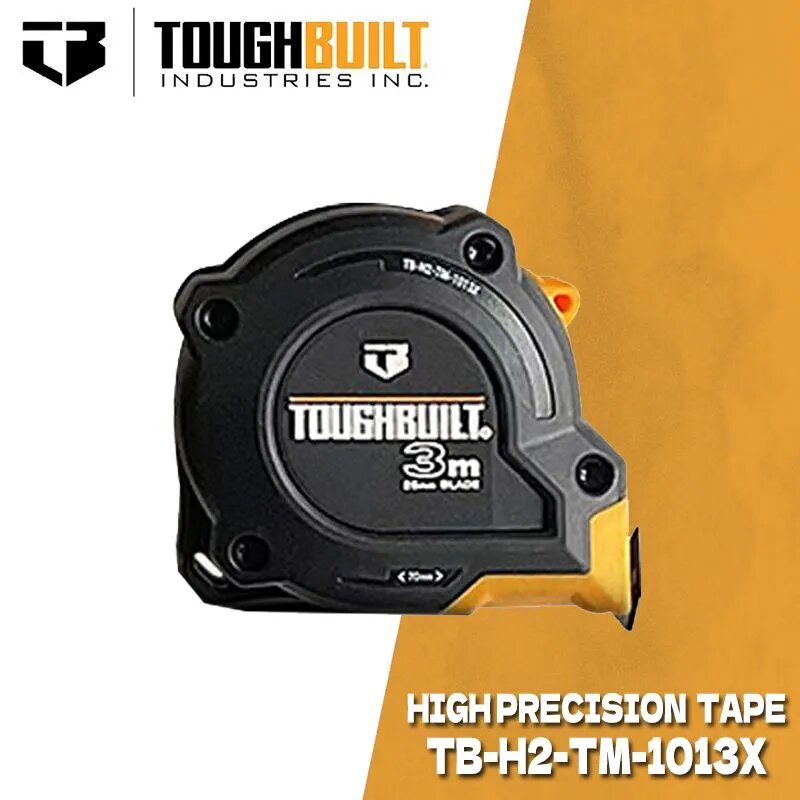 TOUGHBUILT Измерительная рулетка 3м