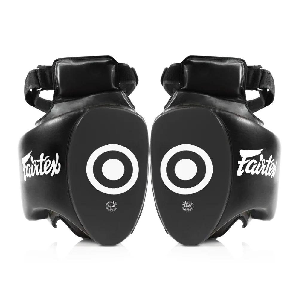 Тренерские накладки для Лоу Кика Fairtex TP5 black black