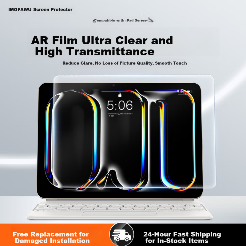 Mofawu AR матовый экран защитная пленка для iPad Mini 7/6 8,3 дюйма, высококачественная защитная пленка Цвет：AR