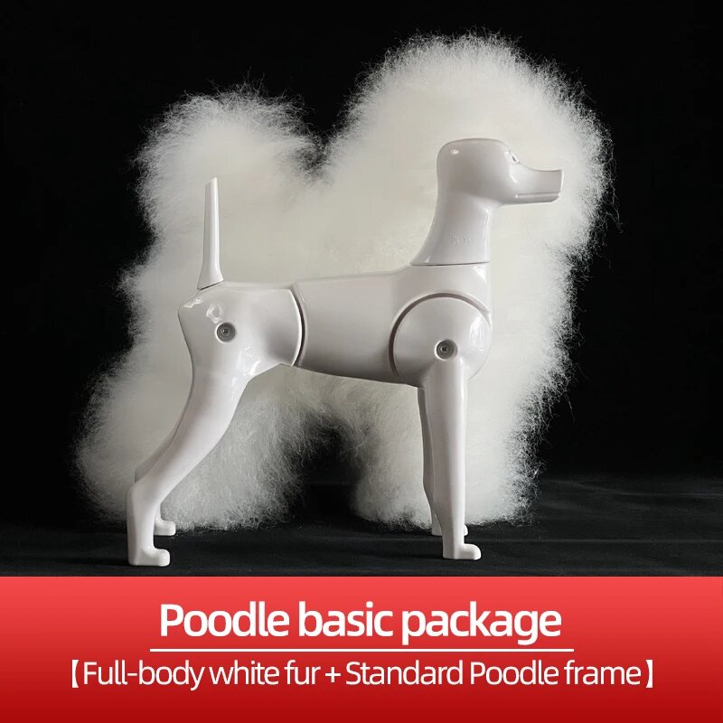 Манекен для груминга Poodle, белый, A5