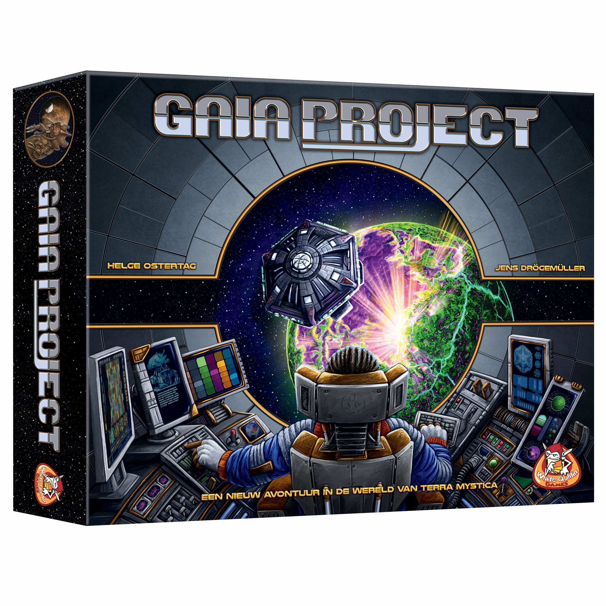 Настольная игра "Gaia Project" (Проект Гайя) база (правила на русском языке по QR-коду)