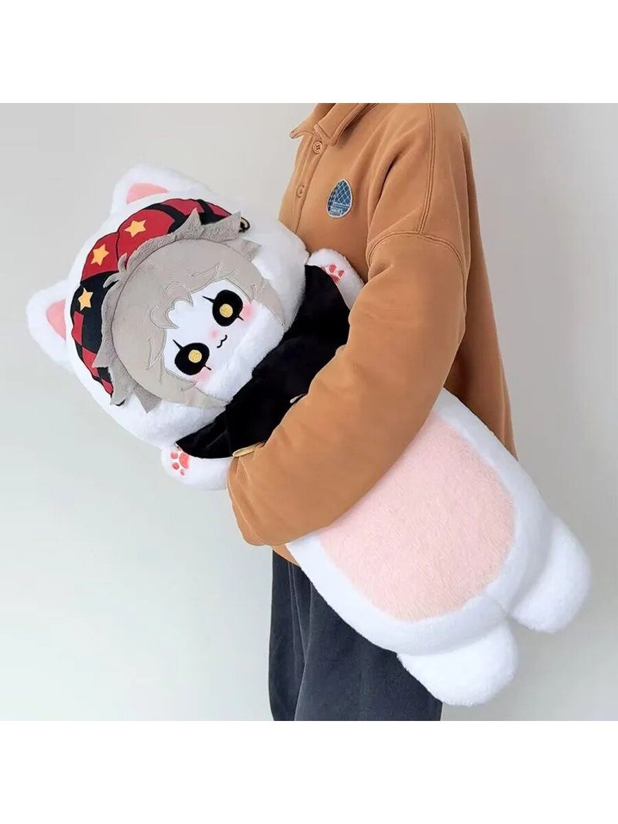 Плюшевая игрушка Пьеро 80 см, коллекционная кукла для декора и подарка
